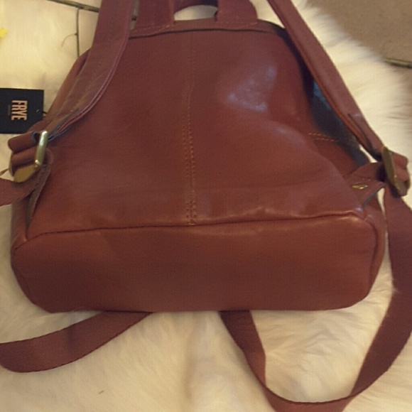 Frye | Bags | Frye Genuine Leather Backpack Front Split | Poshmark